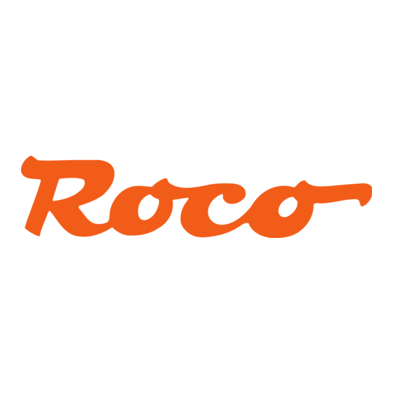 ROCO 23287 BEDIENUNGSANLEITUNG Pdf-Herunterladen | ManualsLib